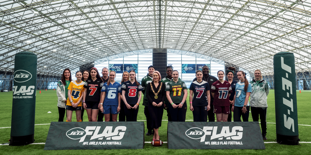 NEW YORK JETS TO LAUNCH FIRST-EVER NFL GIRLS FLAG LEAGUE IN IRELAND ...