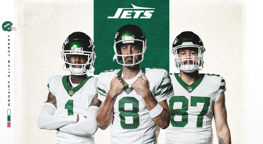 Jets reveal throwback 'Legacy White' uniforms — NY Jets International ...